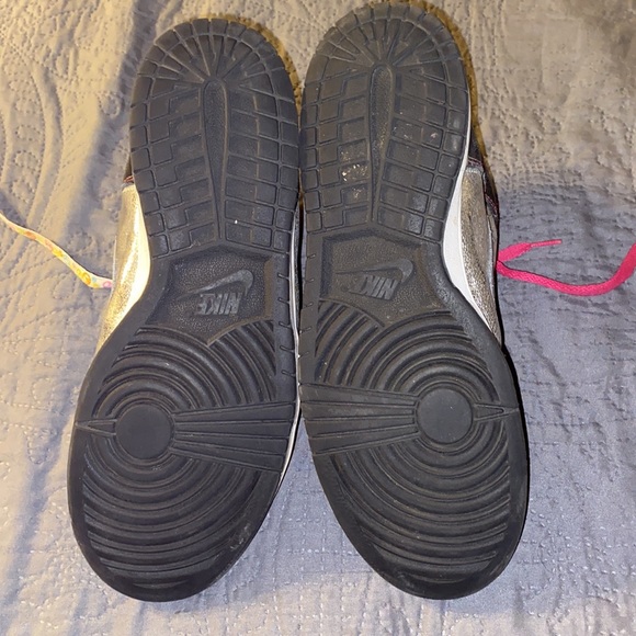 Nike | Shoes | Shiny Nike High Top Tennis Shoes | Poshmark